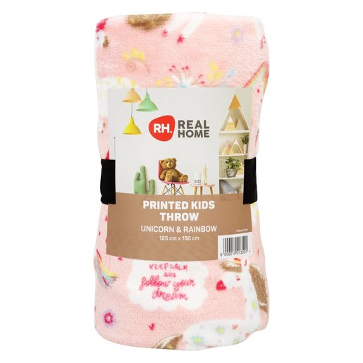 Real Home Throw Kids Little Princess | PnP