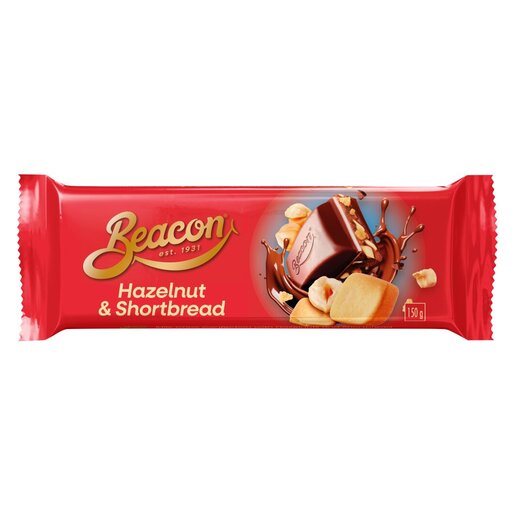 Beacon Heavenly Hazelnuts & Shortbread Milk Chocolate 150g | PnP
