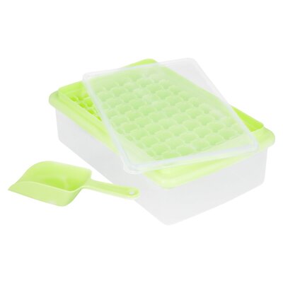 Dub Dub Green 77 Cube Stackable Ice Tray with Container, Lid & Scoop | PnP