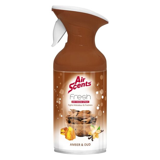 Airscents Amber & Oud Fresh Dry Room Spray 250ml | PnP