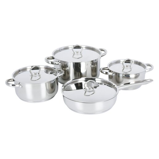 Tissolli Stainless Steel Cookware Set 8 Piece | PnP