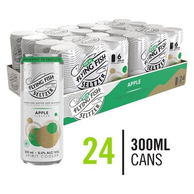 Flying Fish Seltzer Apple Can 300ml | PnP