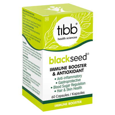 Tibb Black Seed Immune Booster & Antioxodant 60 Capsules | PnP