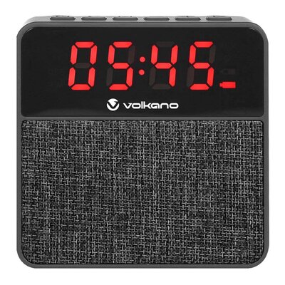 Volkano Fabric Bluetooth Alarm Clock | PnP