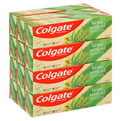 Colgate Natural Hemp Seed Oil, Soothing Toothpaste 75m x 12 | PnP