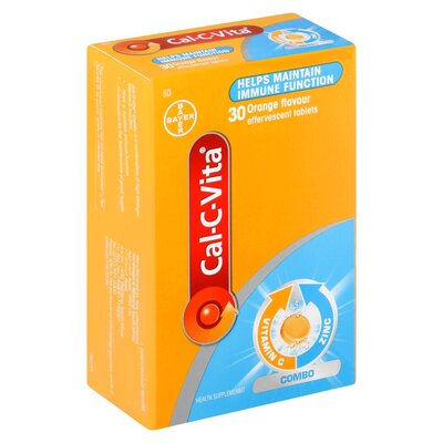 Cal-C-Vita Vitamin C & Zinc Combo 30s | PnP