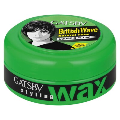 Gatsby British Wave Loose & Flow Styling Wax 75g | PnP
