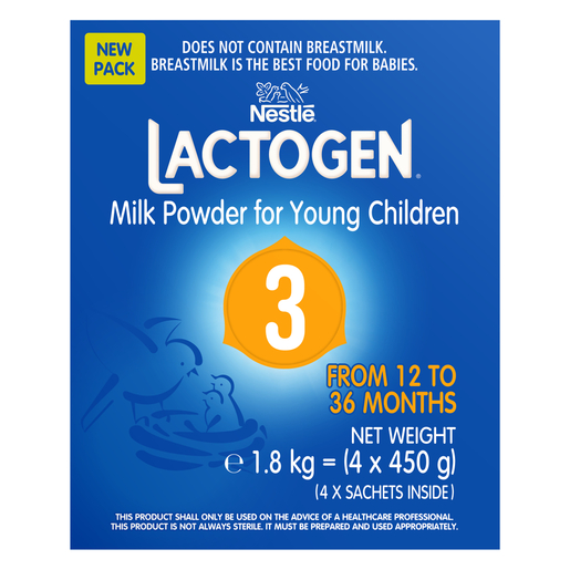 Nestle Lactogen Infant Formula Stage 3 1.8kg | PnP