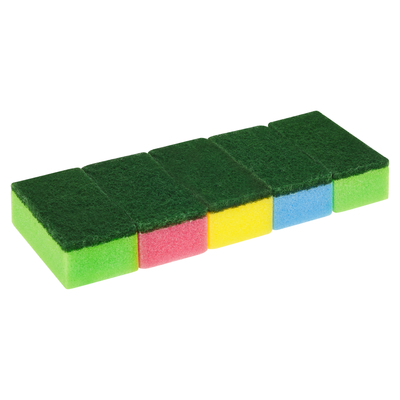 Addis Multi Colour Sponge Scourers 5 Pack | PnP