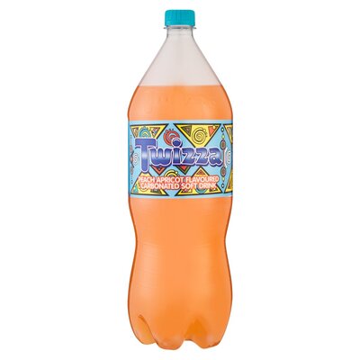 Twizza Peach Apricot Flavoured Carbonated Soft Drink 2L | PnP