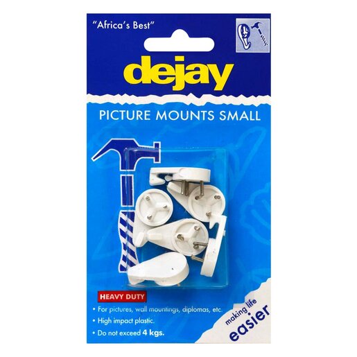 Dejay Small Picture Mounts 6 Pack | PnP