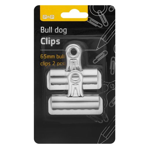 PnP Bull Dog Clips 2 Pack 65mm | PnP