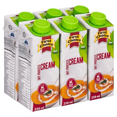 First Choice UHT Dessert Cream 250ml x 6 | PnP