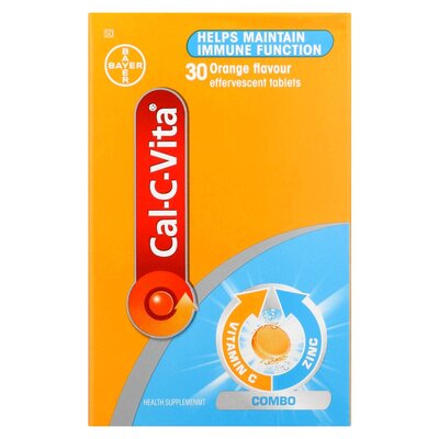 Cal-C-Vita Vitamin C Plus Effervescent Tablets 30s | PnP