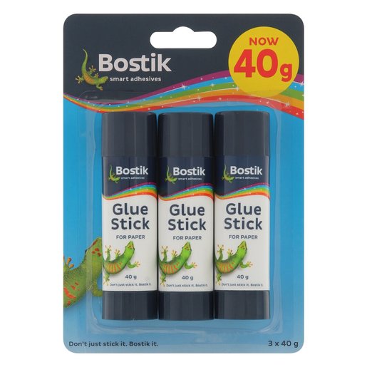 Bostik Glue Stick 40g 3 Pack | PnP