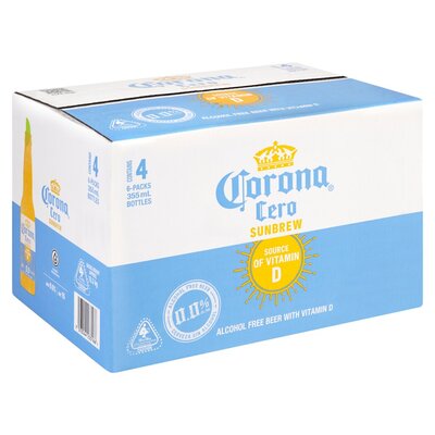 Corona Cero Sunbrew Alcohol Free Beer 24 x 355ml | PnP