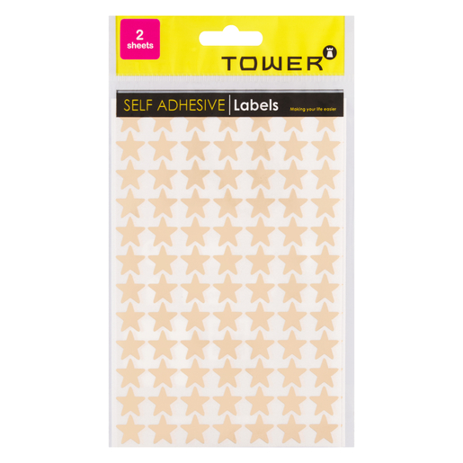 Tower Stars Stickers - Gold 1 Pack | PnP