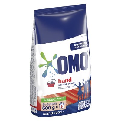 Omo Hand Washing Powder 500g + 100g Free | PnP
