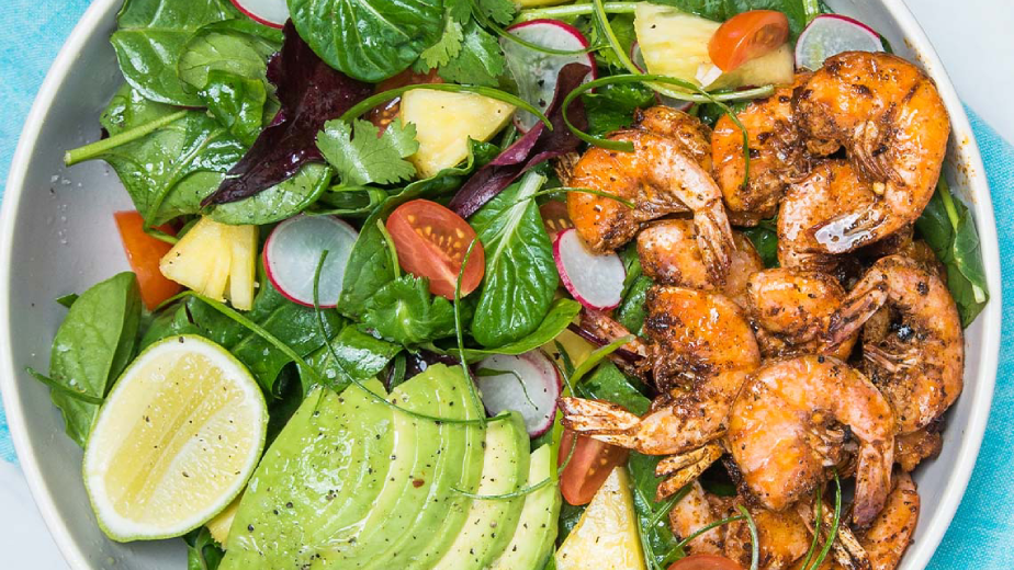 Spicy Tropical Grilled-Prawn Salad | PnP