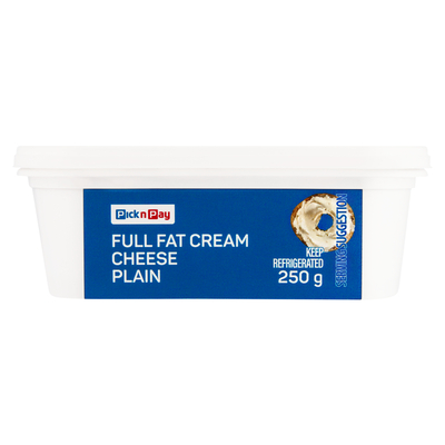 PnP Full Fat Plain Cream Cheese 250g | Smart Price Specials | PnP Home