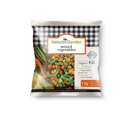 Natures Garden Mixed Vegetables 1kg | PnP