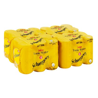 Schweppes Tonic Water Can 200ml x 24 | PnP