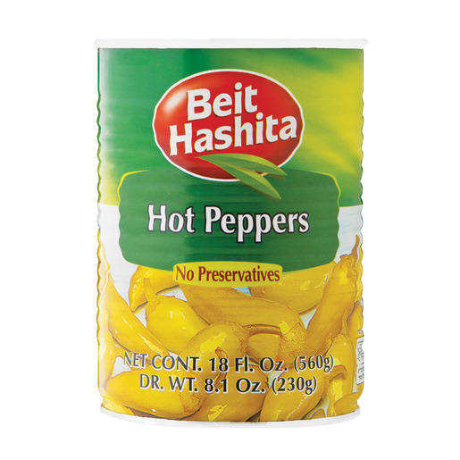Beit Hashita Hot Peppers In Tin 560g | PnP