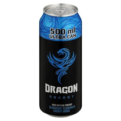 Dragon Energy Blueberry Flavoured Energy Drink 500ml | PnP