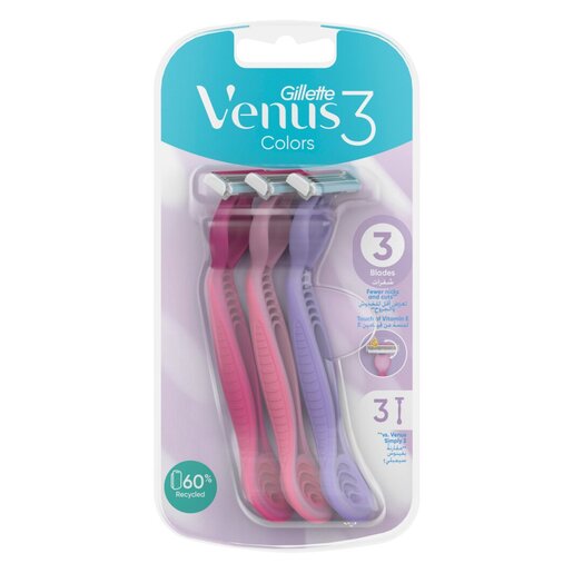 Gillette Venus Simply 3 Plus Disposable Razor 3 | PnP