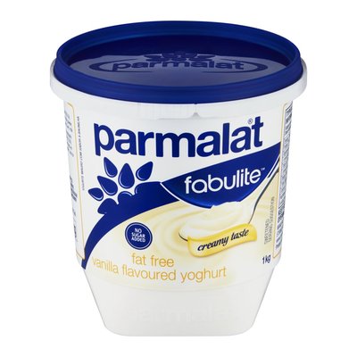 Fabulite Fat Free Smooth Vanilla Yoghurt 1kg | PnP