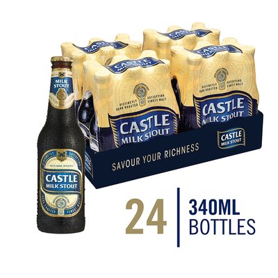 Castle Milk Stout NRB 24 x 330ml | PnP