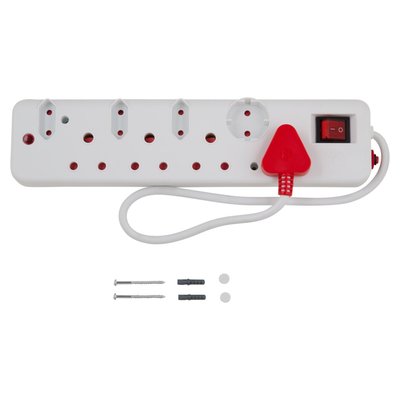 PnP Surge Multi Plug 6way 3 + 3 | Smart Price Specials | PnP Home