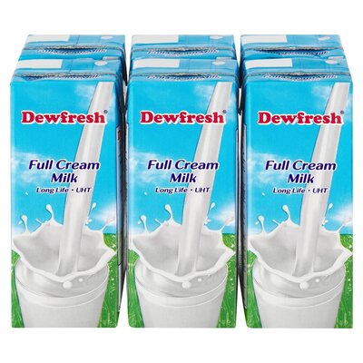 Dewfresh UHT Full Cream Milk 6 x 200ml | Smart Price Specials | PnP Home