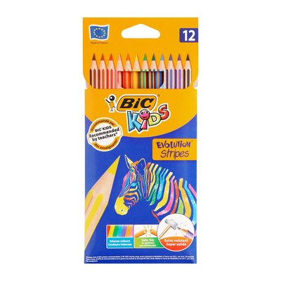 BIC Triangle Colour Pencils 12 Pack | PnP