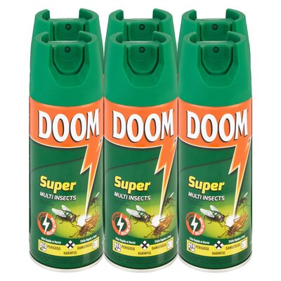 Doom Super Multi Insects 300ml x 6 | PnP