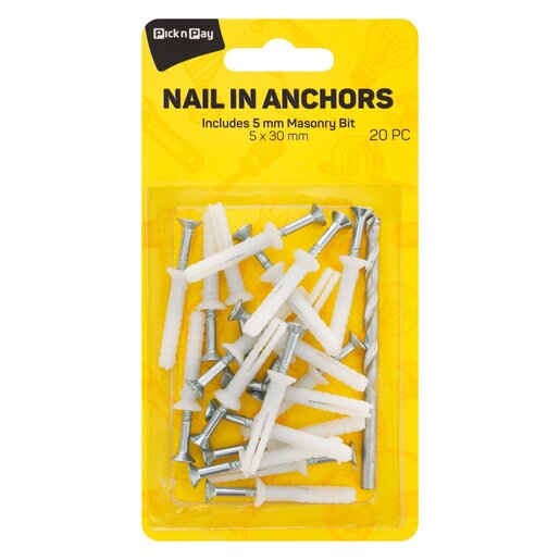 PnP Nail In Anchors 5mm | PnP