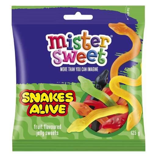 Mister Sweet Snake Sweets 125g | PnP