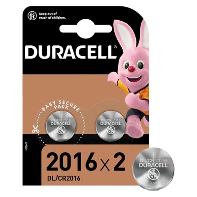 Duracell 2016 Lithium Coin Battery 2 Pack | PnP