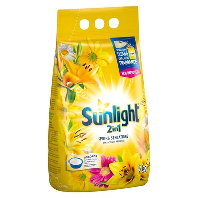 Sunlight Spring Sensations 2in1 Hand Washing Powder Detergent 5kg ...