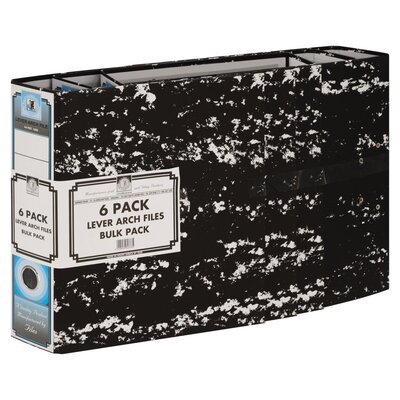 Files Mottled Lever Arch Bulk 6 Pack | Smart Price Specials | PnP Home