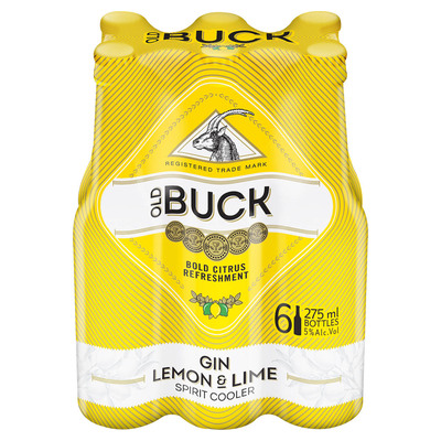 Old Buck Lemon & Lime 6 x 275ml | PnP