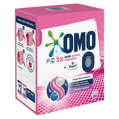 Omo Auto Touch Of Comfort Power Capsules 420ml | PnP
