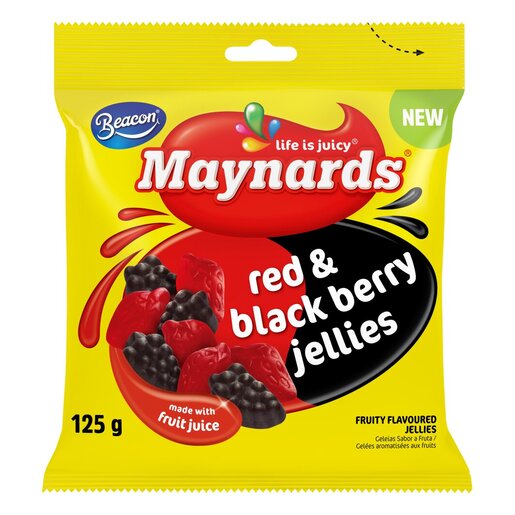 Maynards Jelly Sweet Red & Black Berry 125g | PnP