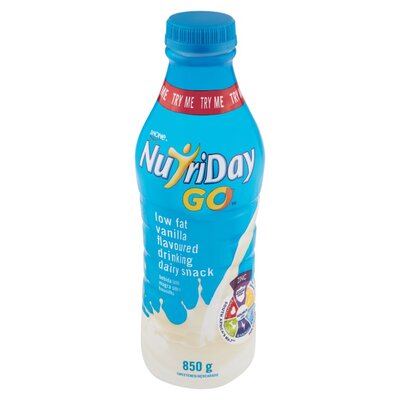 Danone Nutriday Go Vanilla Flavoured Low Fat Drinking Dairy Snack 850g ...