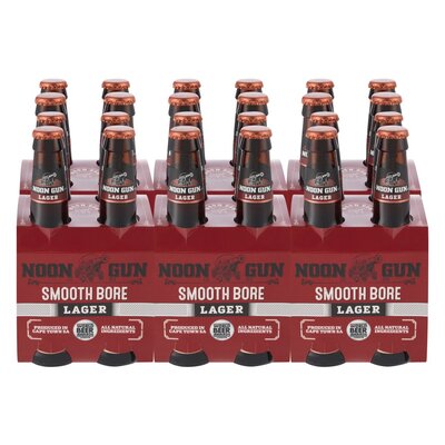 Noon Gun Smooth Bore Lager 340ml x 4 | PnP