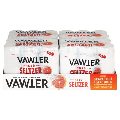Vawter Hard Seltzer Grapefruit Can 24 x 300ml | PnP