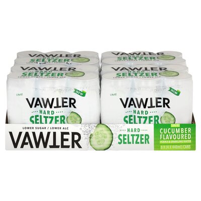 Vawter Hard Seltzer Cucumber Can 300ml x 24 | PnP