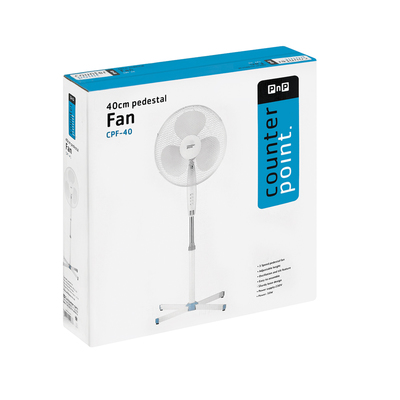 Counter Point 40cm Pedestal Fan | PnP
