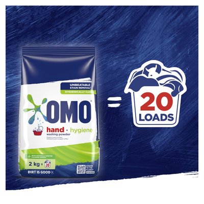 Omo Hand Washing Powder Hygiene 2kg | PnP