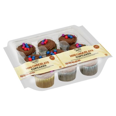 PnP Mini Chocolate Cupcakes 9 Pack x 4 | PnP